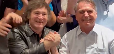 Milei Meets With Bolsonaro In Buenos Aires Ahead Of Inauguration