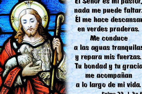Salmo 23 el Señor es mi pastor católico