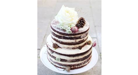 Vegane Hochzeitstorte Naked Cake MaVie Food Vegan