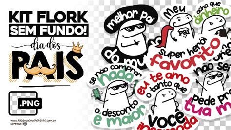 Kit Digital Flork Pais Fazendo A Nossa Festa