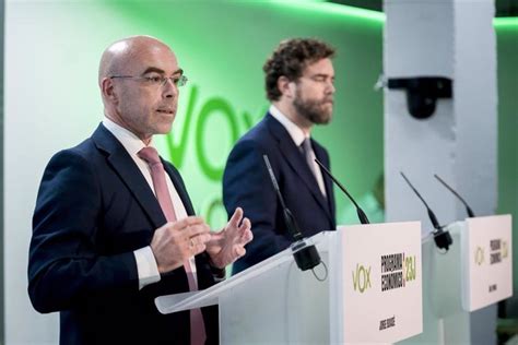 Vox propone un vuelco de la política económica Echar a Sánchez no es