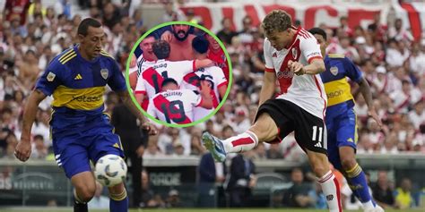 Aunque Festej El Gol De River La Prueba De Que Colidio Antes Era