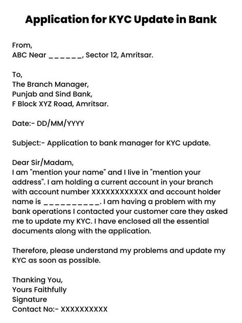 Pf Kyc Update Request Letter At Sashoistblog Blog