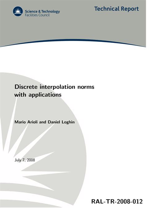 pdf discrete interpolation norms with applications