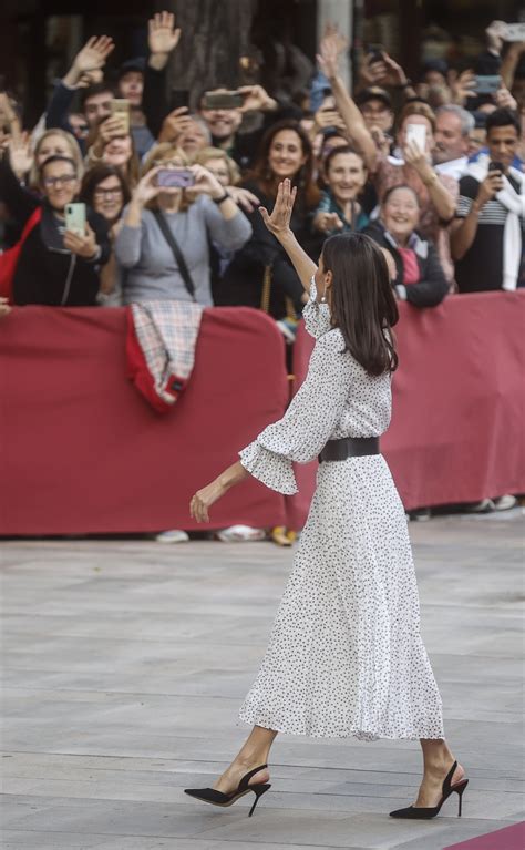 The King And Queen Of Spain Attend Jaume I Awards Ceremony In Valencia
