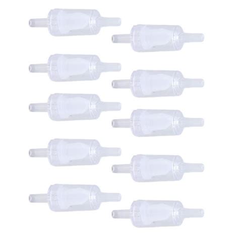 Clapet anti retour d aquarium GOTOTOP 10 pièces 4mm PP pompe à air