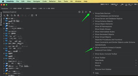Intellij Idea 如何在JetBrains DataGrip中显示列和表注解 大数据知识库