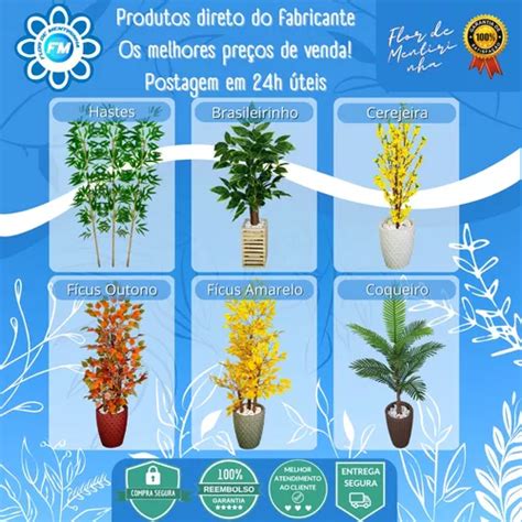 Coqueiro Palmeira Leque Areca Rafia Artificial Vaso Fibra à venda em