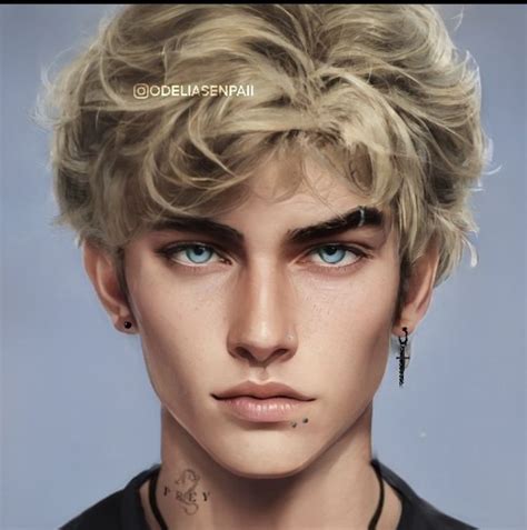Artbreeder Male Blue Eyes Aesthetic Character Portraits Character Inspiration Male