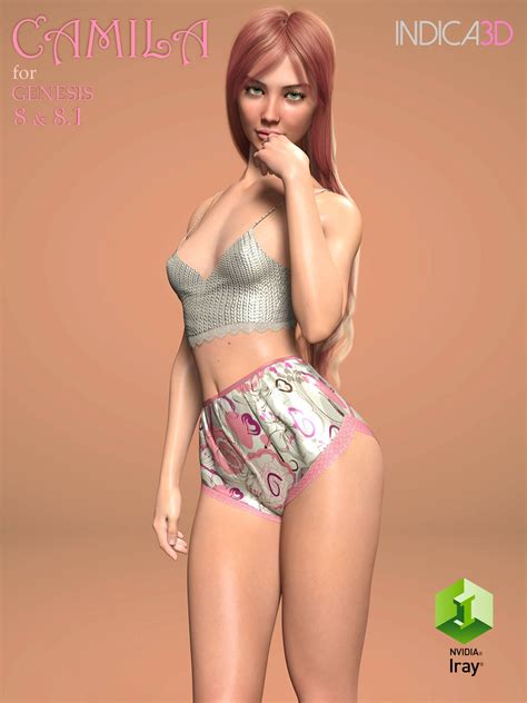 I3D Camila For Genesis 8 And 8 1 Female 3D Render By Javiiki
