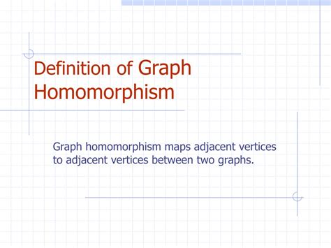 ppt graph homomorphism and gradually varied functions powerpoint presentation id 9309100