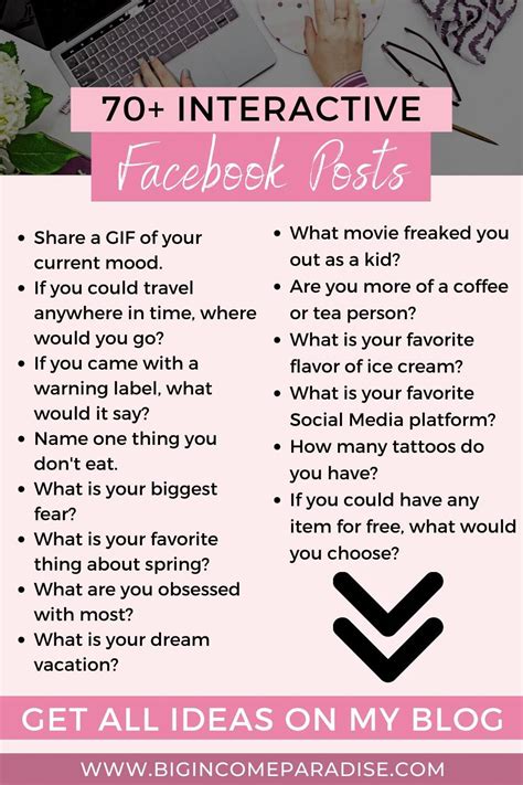 60 Killer Facebook Post Ideas To Help You Increase Engagement Artofit