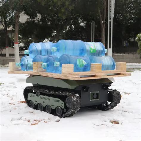 Tank UGV Off Road Intelligent Agricultural Remote Controlled Rubber