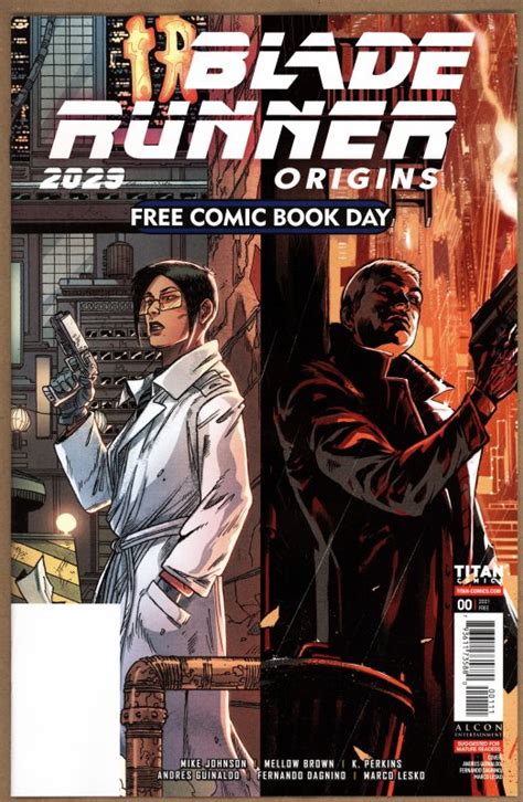 Blade Runner Origins FCBD 2021 Andres Guinaldo Cover Comic Books
