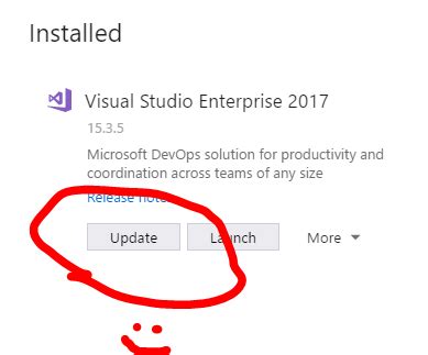 Manually Update Visual Studio 2017 Stack Overflow
