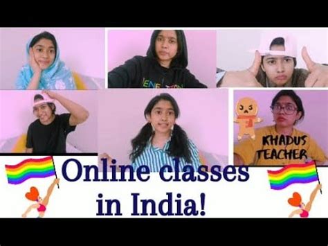 Online Classes In India Students During Online Classes Madhuri