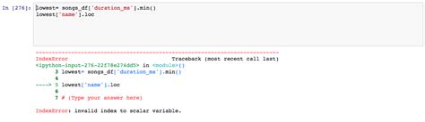 understanding indexerror invalid index to scalar variable in python or the basics of indexerror