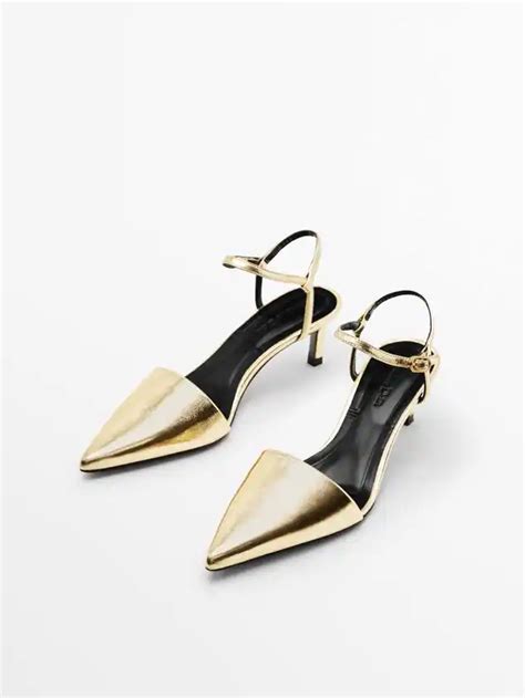 Los zapatos dorados elegantes que arrasan en el street style y harán