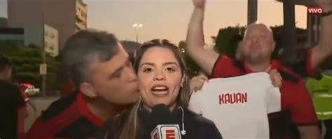 Repórter da ESPN é assediada por torcedor do Flamengo Diário de Suzano