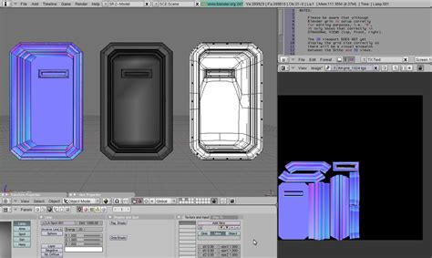 Texture Bake Normal Maps From High Poly Meshes In Blender