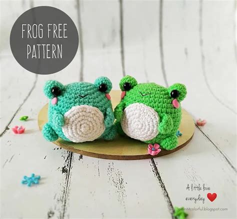 Free Crochet Frog Patterns Sarah Maker