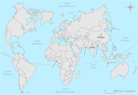 Exercices Carte Du Monde à Compléter My blog