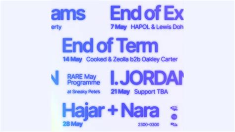 Sneaky Pete S Blog Archive RARE Club End Of Exams With Hapol Lewis
