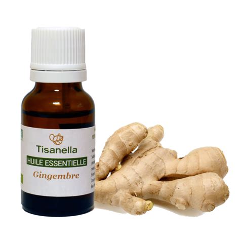 Huile Essentielle Bio De Gingembre Zingiber Officinale