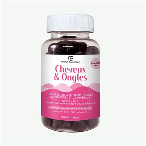 Gummies Cheveux Et Ongles Institut Claude Bell