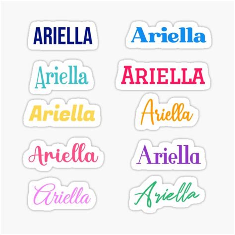 Ariella Baby Names Girls Unique Personalized Gift For Her