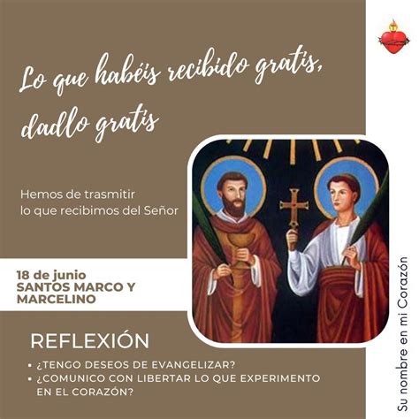 Reflexión al Evangelio del Domingo 18 de Junio Amistad en Cristo con