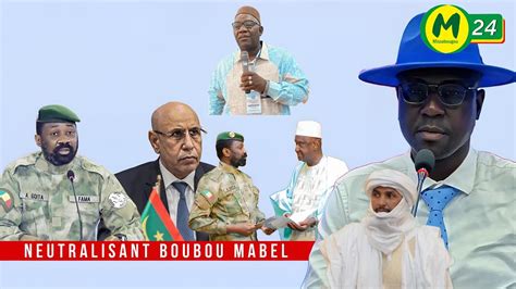 Boubou Mabel dernière nouvelle Mauritanie Mali dialogue inter Malien