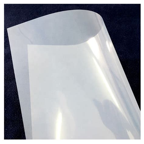 PET 100 MICRON Waterproof Silk Screen Transparent Pet Inkjet Film Roll