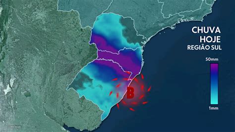 Previsão do tempo para sexta feira 04 10 2019 Sul Previsão do Tempo