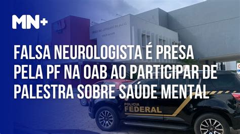 Falsa médica é presa na OAB ao participar de palestra