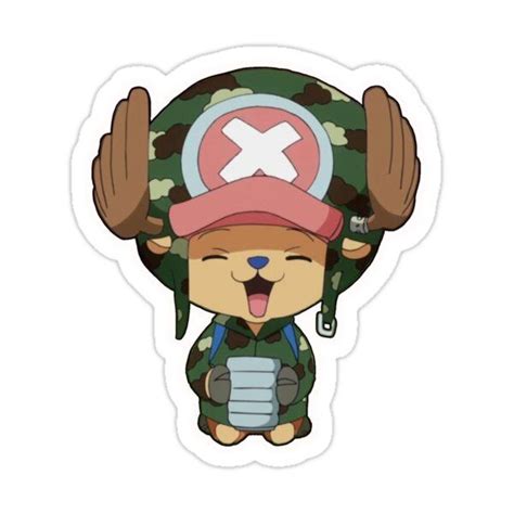 One Piece Tony Tony Chopper Cute Sticker By Idolhell In 2021 Cute