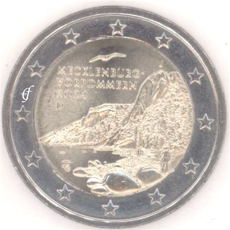 2 Euro Gedenkmünze Deutschland 2 Euro 2024 J Mecklenburg Vorpommern