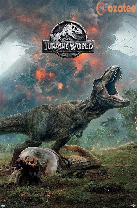 Jurassic World Fallen Kingdom Volcano Wall Poster