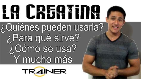 Creatina Para Que Serve E Como Usar
