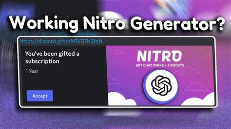 trying and exposing discord nitro generators ft chatgpt youtube