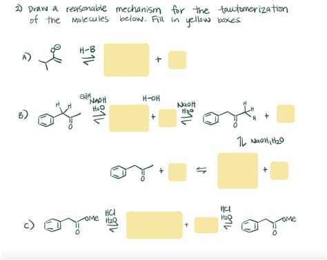 Solved 2 Draw A Reasonable Mechanism For The Chegg