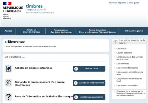 Achat Timbre Fiscal Titre de Séjour Pole Démarches