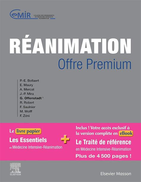 Amazon fr Réanimation OFFRE PREMIUM Le livre papier Les Essentiels