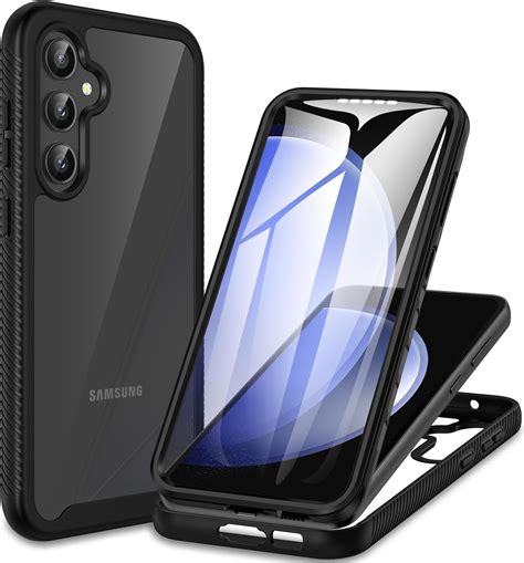 CENHUFO für Samsung Galaxy S23 FE 5G Hülle 360 Grad Schutzhülle mit