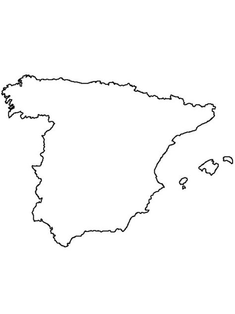 Free Vector Map Of Spain Clip Art Blank Map Of Spain States Png