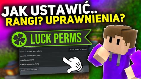 RANGI na TWÓJ SERWER MINECRAFT Najprostszy poradnik z LUCKPERMS