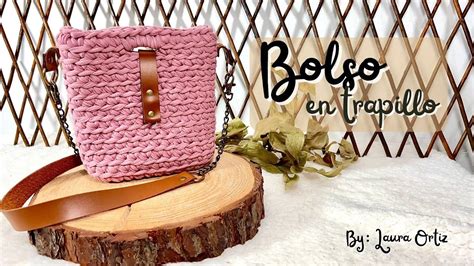 Bolso En Trapillo Tutorial De Crochet Trapillo Paso A Paso YouTube