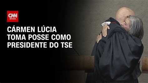 Cármen Lúcia toma posse como presidente do TSE CNN ARENA YouTube