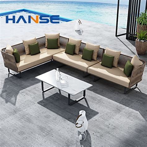 Restaurant Bar Hanse Carton Standard Packing Sofa Set Outdoor Furniture