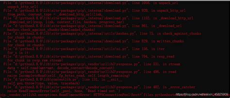 python3安装库时出现error exception traceback most rencent call last 解决办法 python3安装库报错error exception